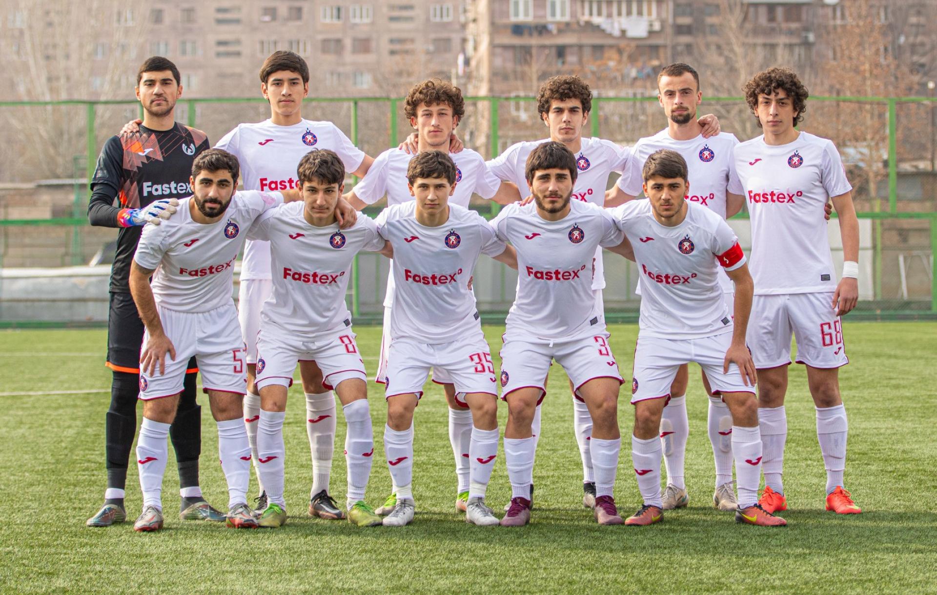 Pyunik Academy loses to Urartu-2 in the first match of the year