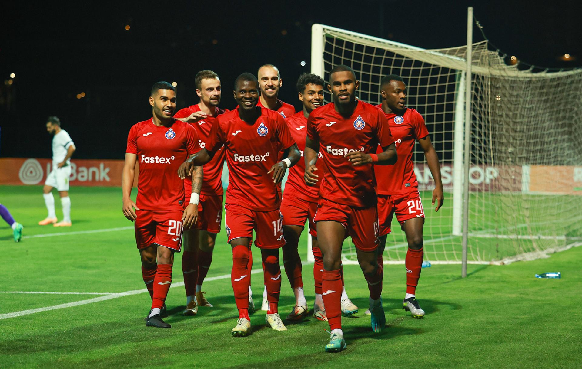 Pyunik celebrates a volitional victory over Ararat-Armenia