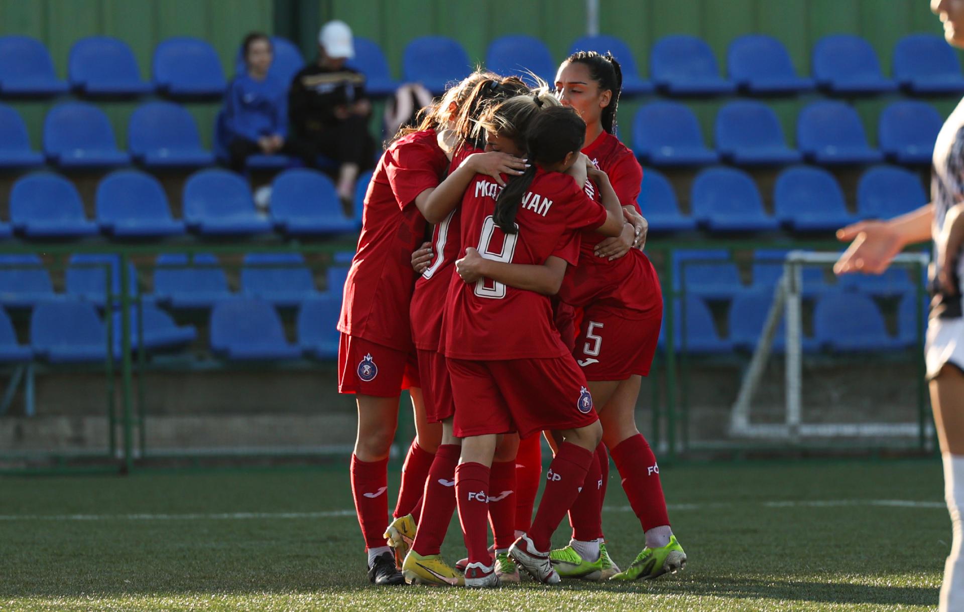 The Pyunik Girls team scores a big win over Ararat-Armenia