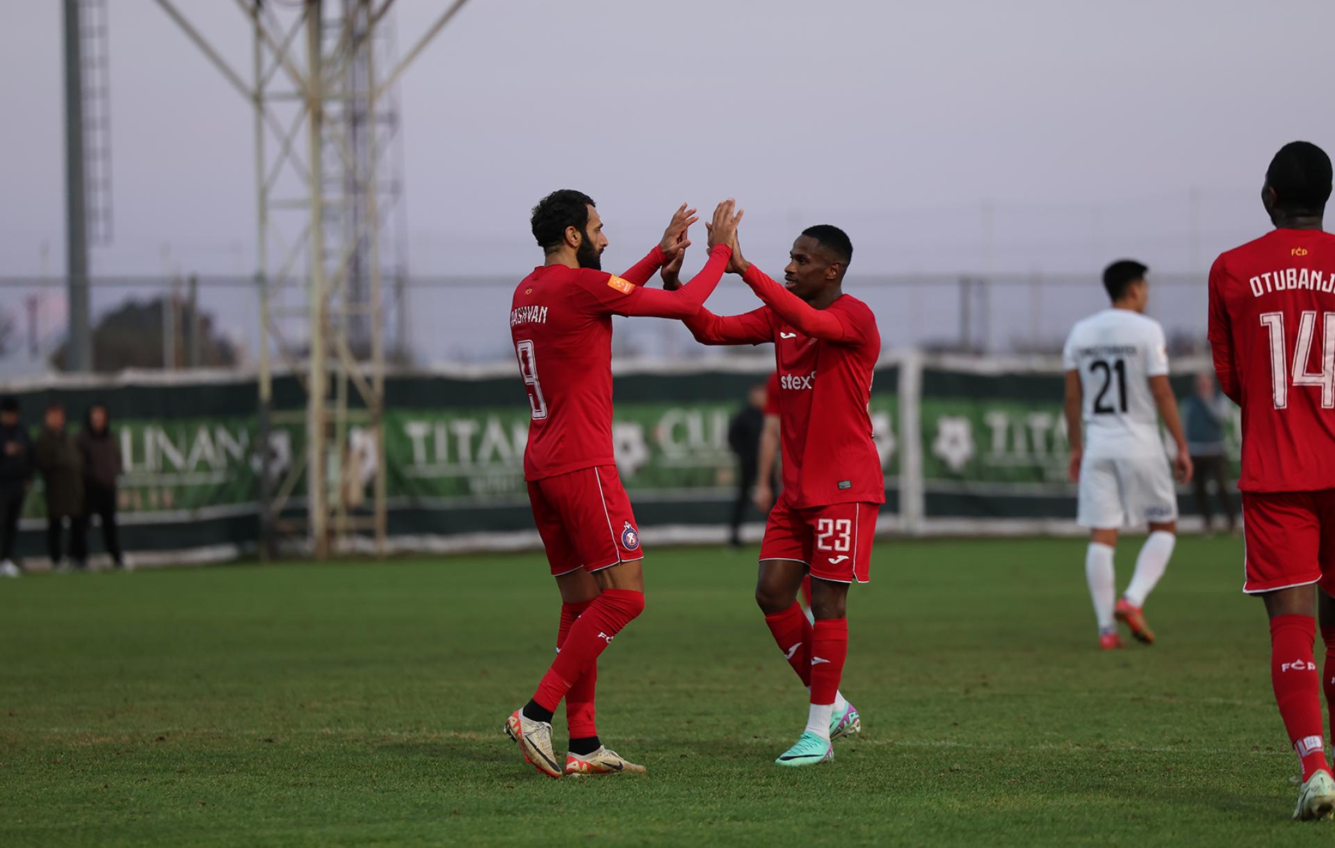 Pyunik defeats the Kazakh champion in a friendly match
